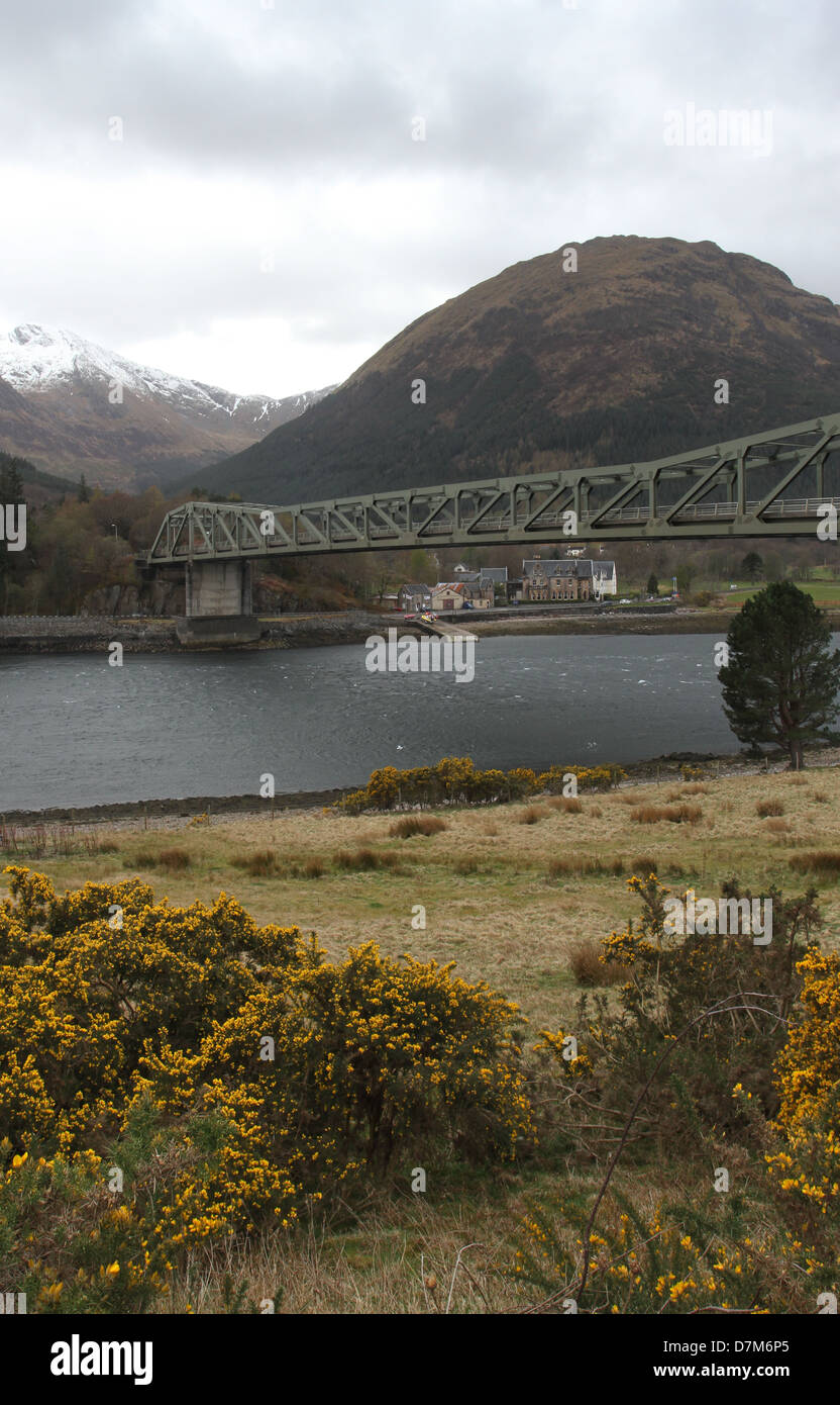 Ballachulish Bridge over Loch Leven Scotland April 2013 Stock Photo - Alamy