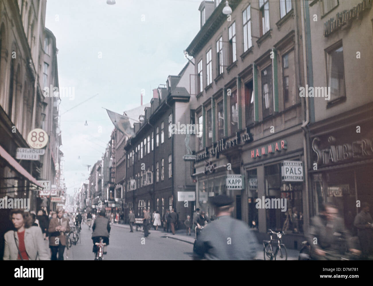 This photograph captures a scenic view of Stockholm in Uppland, Sweden ...