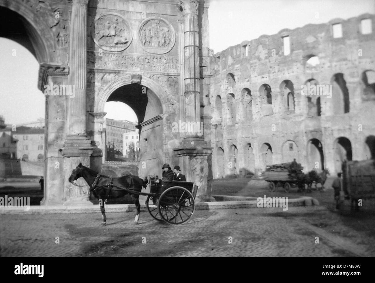 Roman horse transport Black and White Stock Photos & Images - Alamy