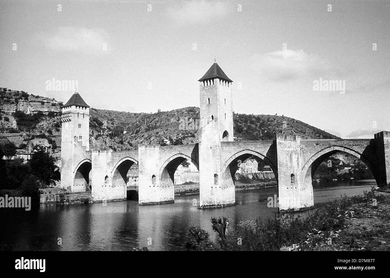 Pont Valentré is a historic bridge in Cahors, France, known for its ...