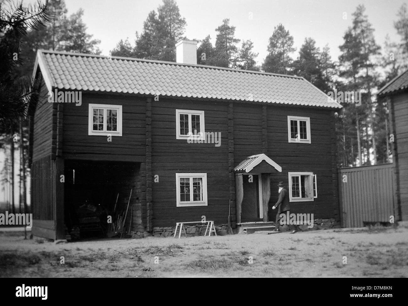 "The Old Farmstead" in Valbo, Gästrikland, Sweden Stock Photo - Alamy