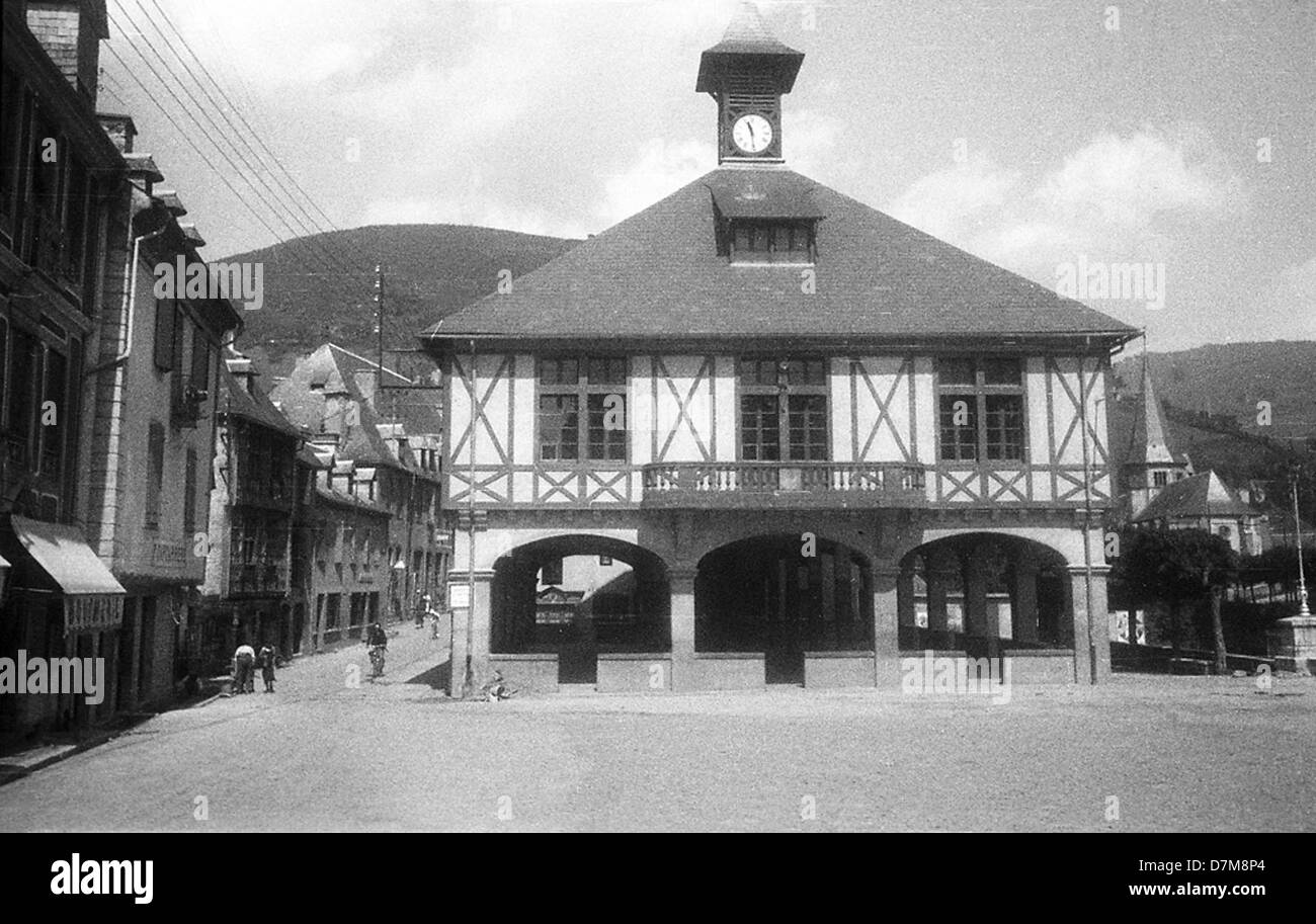 The Town Hall in Arreau, France Stock Photo - Alamy