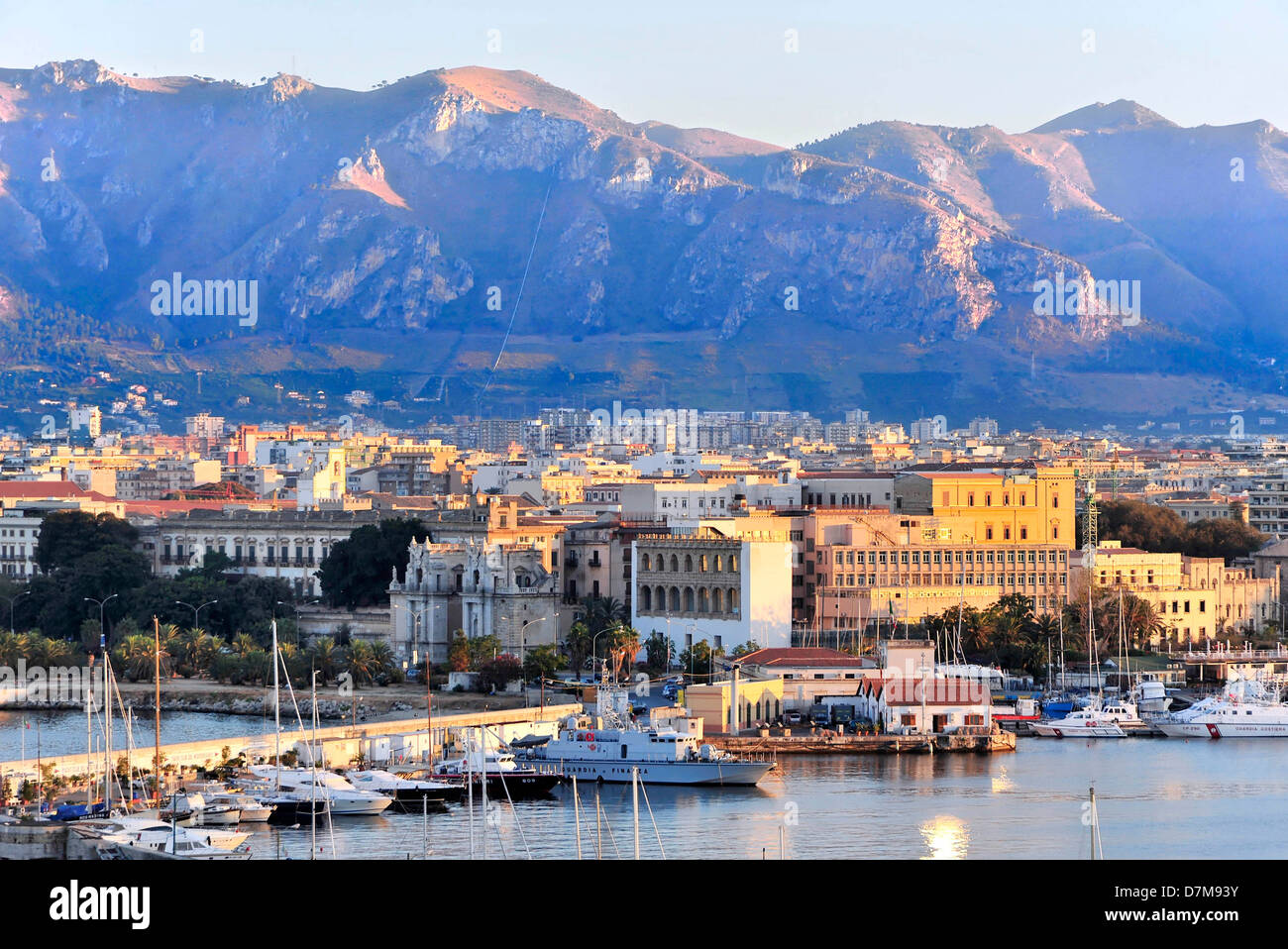 Italy, Sicily, Palermo, harbor Stock Photo - Alamy