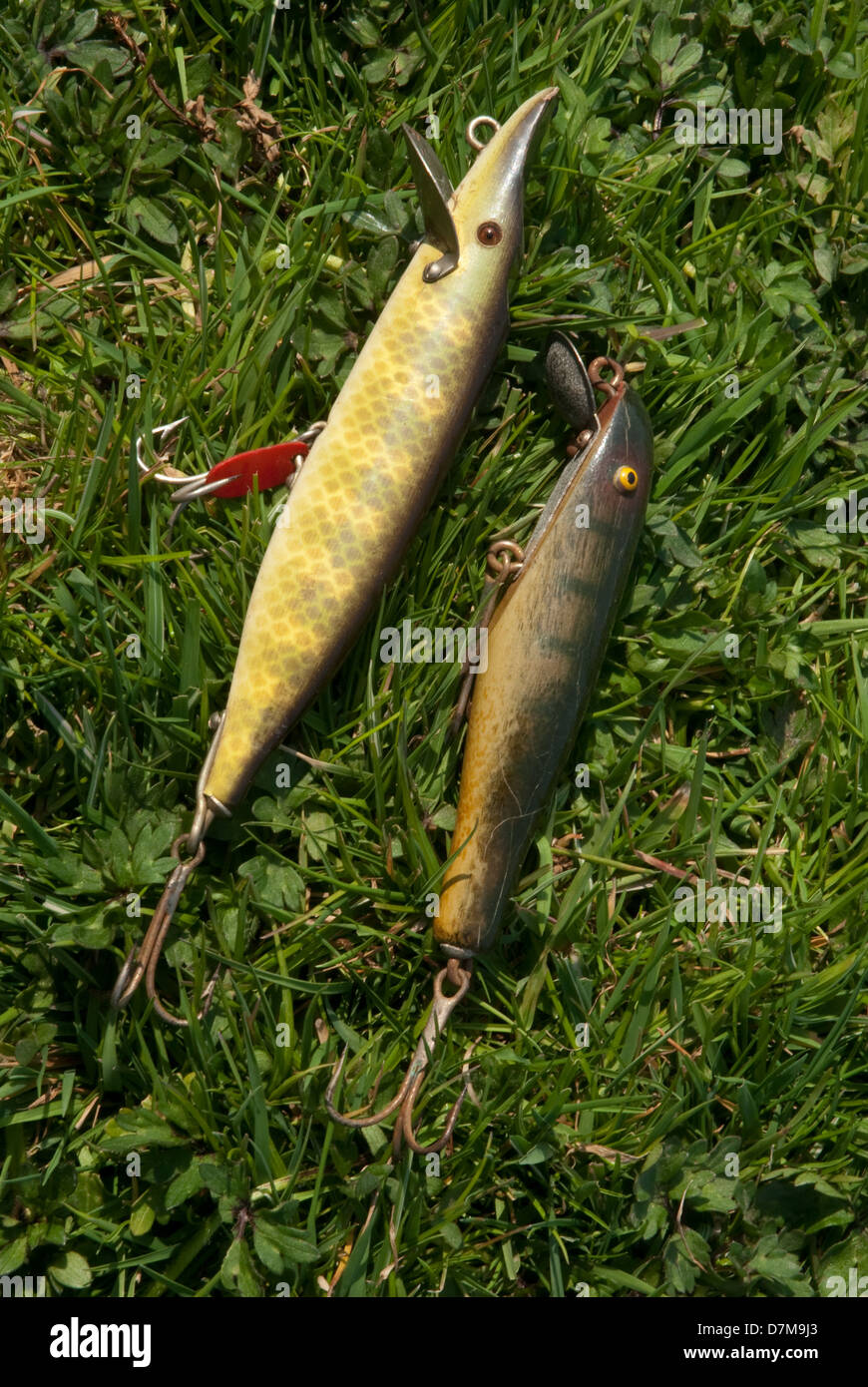 Vintage fishing tackle hi-res stock photography and images - Alamy