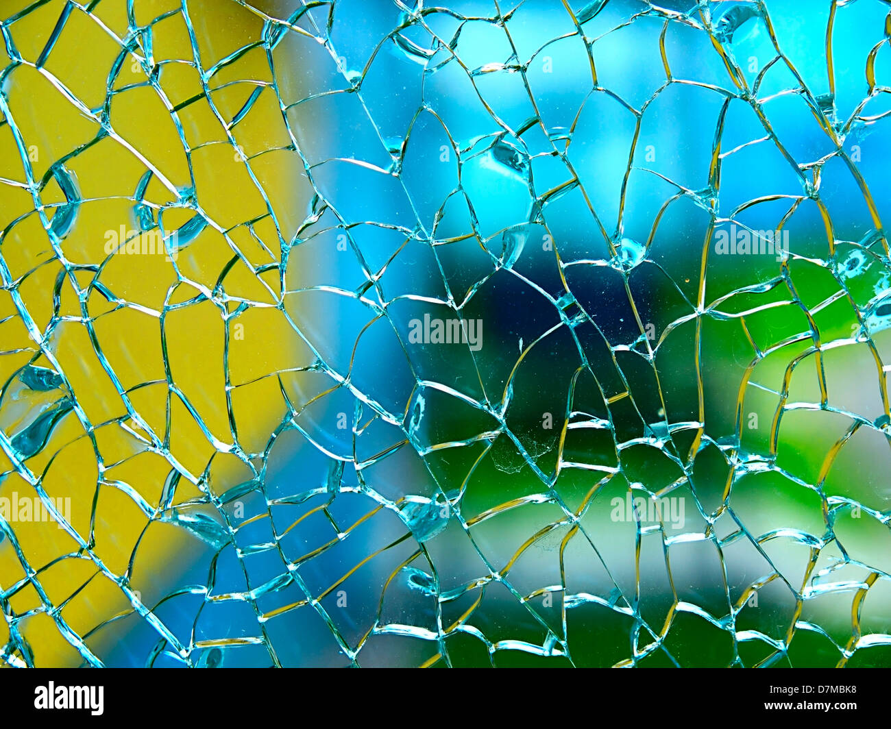 Shattered glass shard hi-res stock photography and images - Alamy