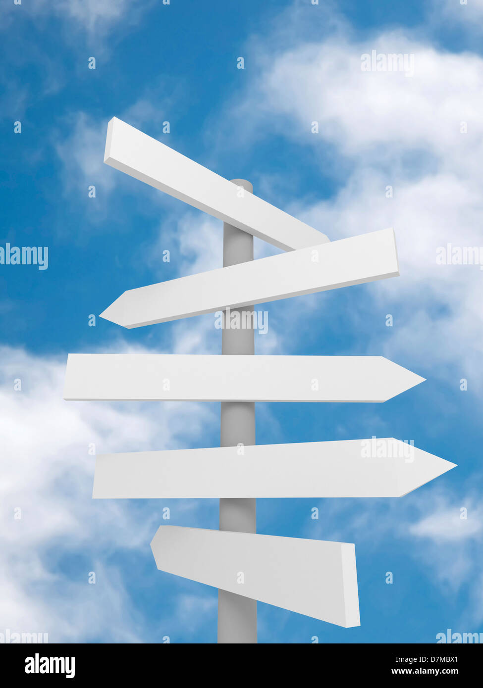 Signpost, artwork Stock Photo - Alamy