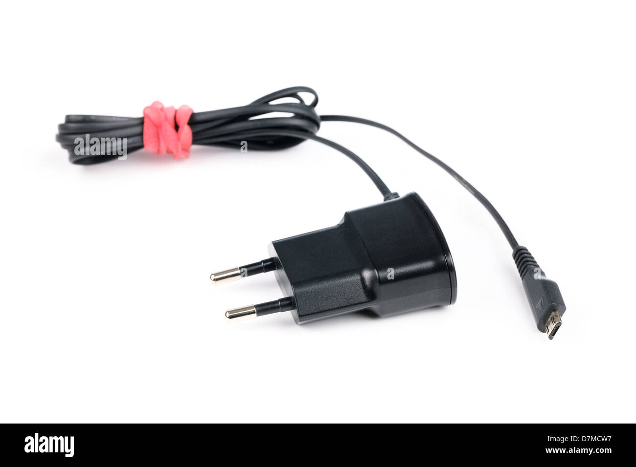 Mobile phone charger Stock Photo - Alamy