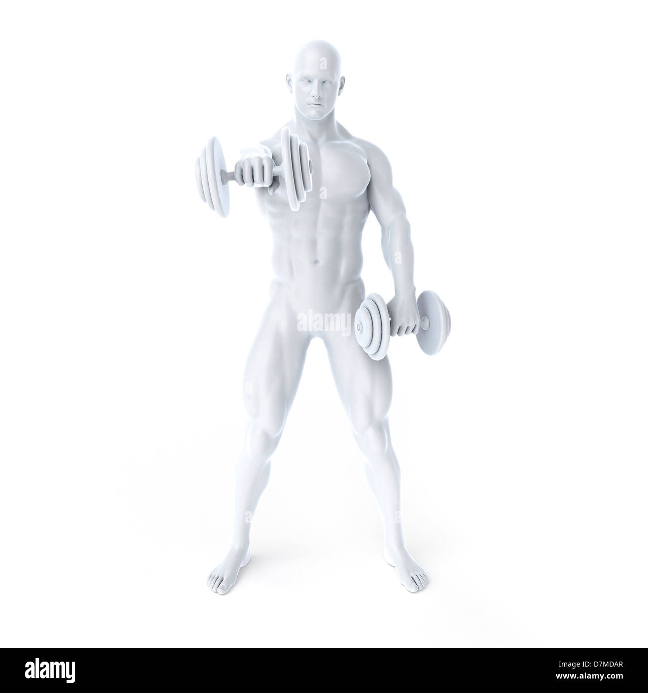 Bodybuilder artwork Cut Out Stock Images & Pictures - Alamy