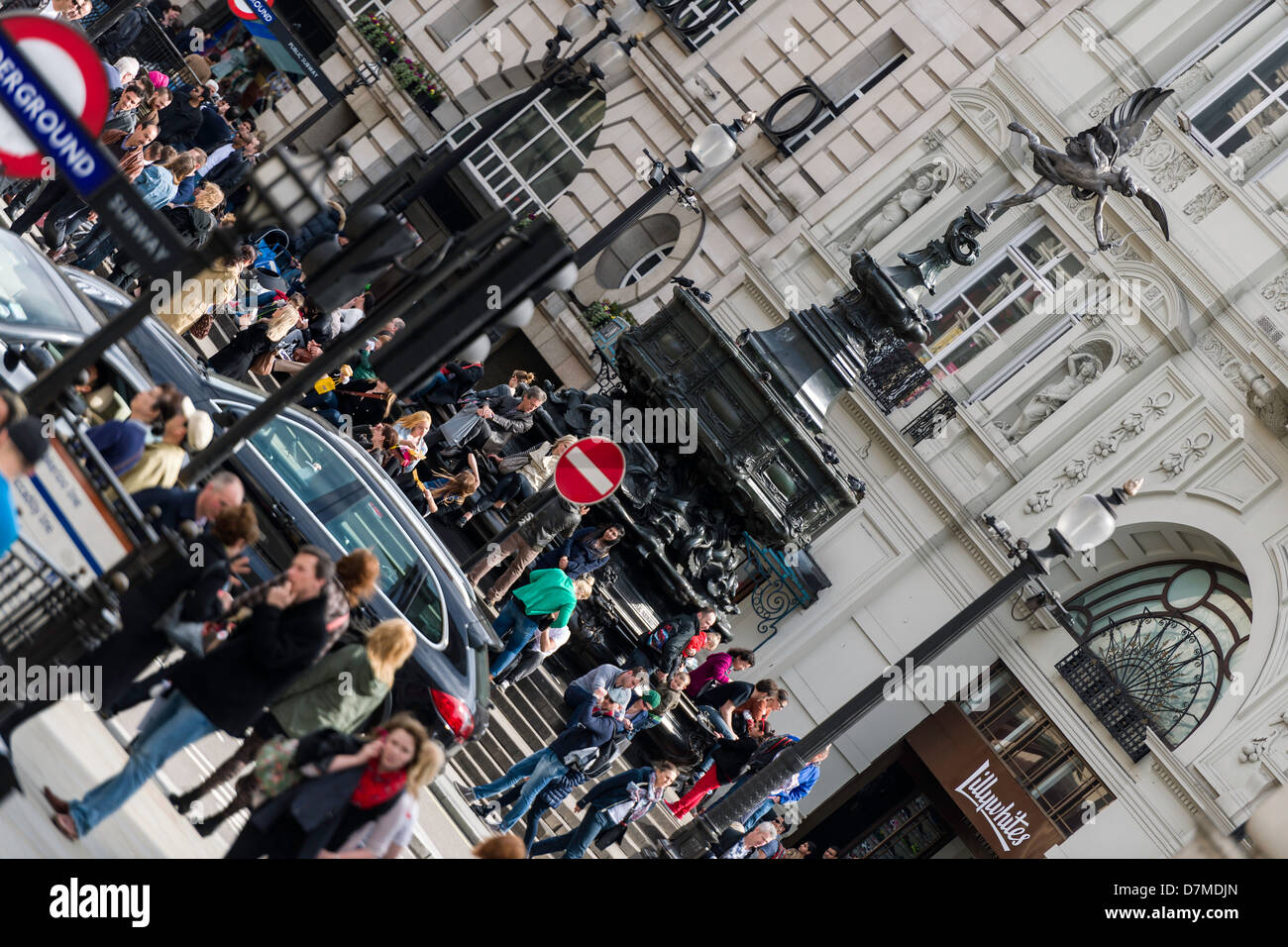 Piccadilly Circus, London - England Stock Photo - Alamy