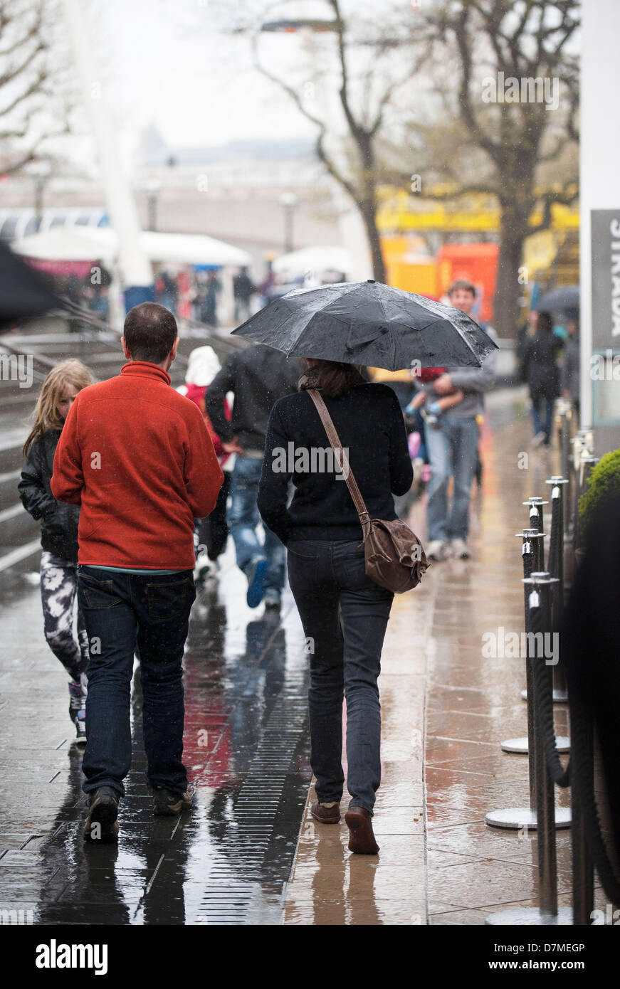 Pouring rain weather hi-res stock photography and images - Alamy