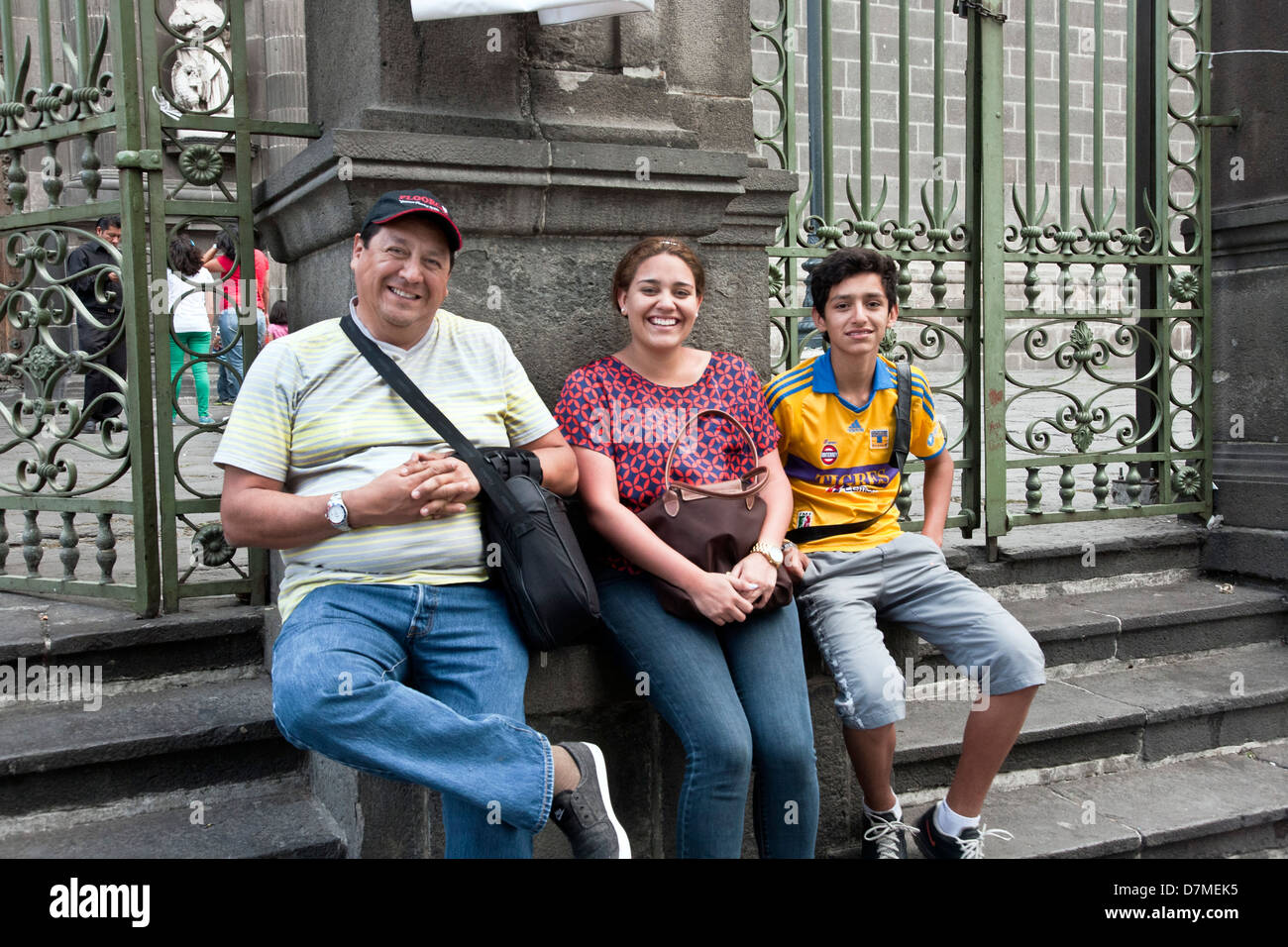 Mexican father and son hi-res stock photography and images - Alamy