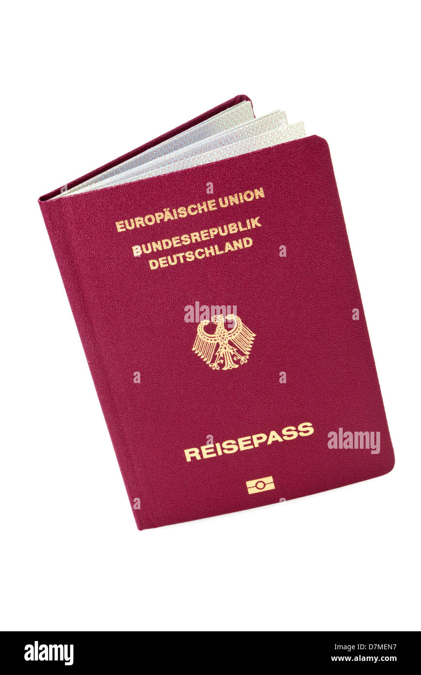 German passport hi-res stock photography and images - Alamy