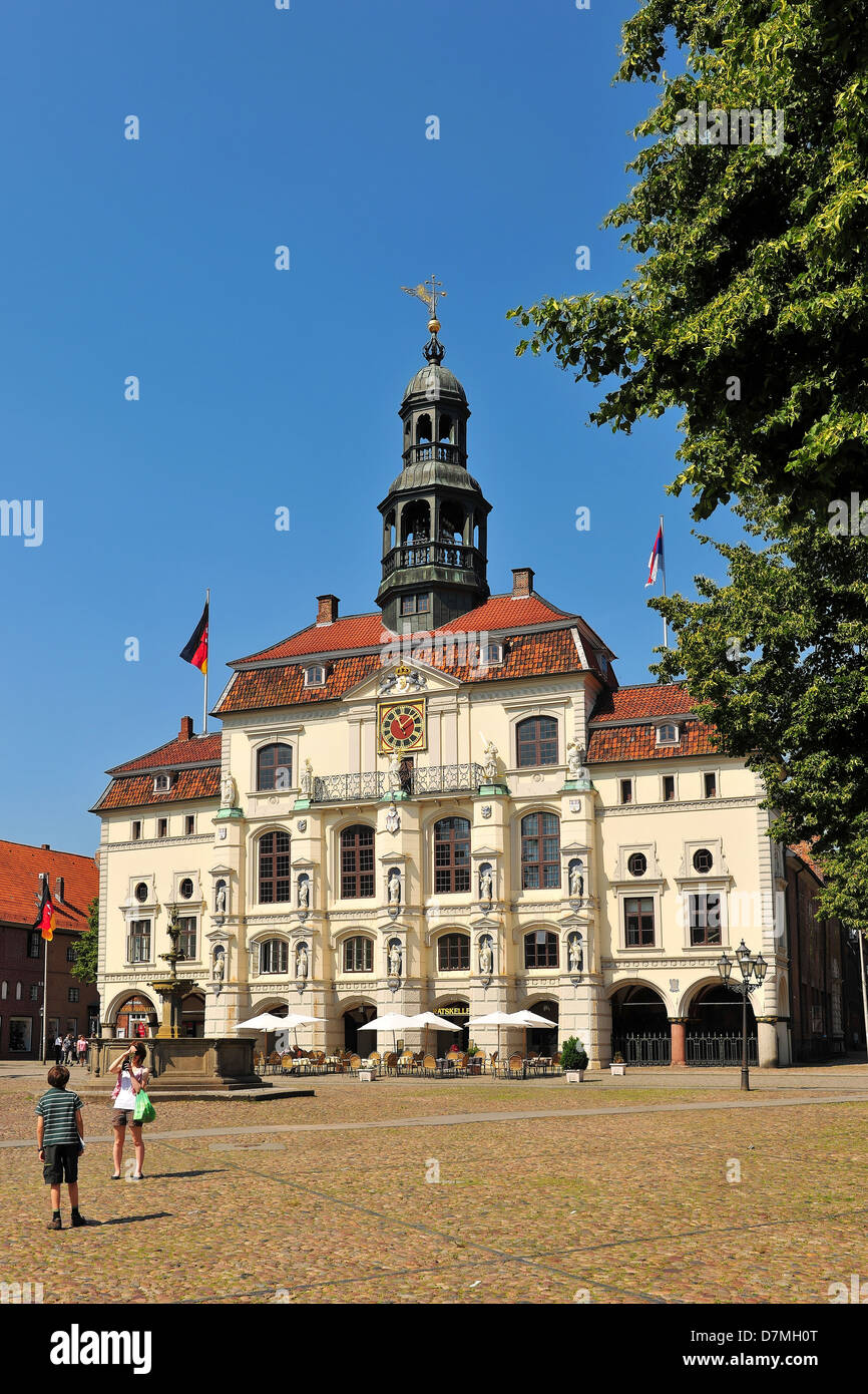 Historical square at luneburg hi-res stock photography and images - Alamy
