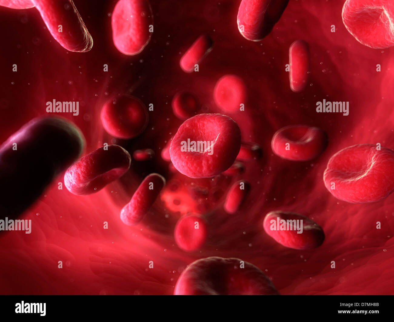 Blood stream, artwork Stock Photo - Alamy