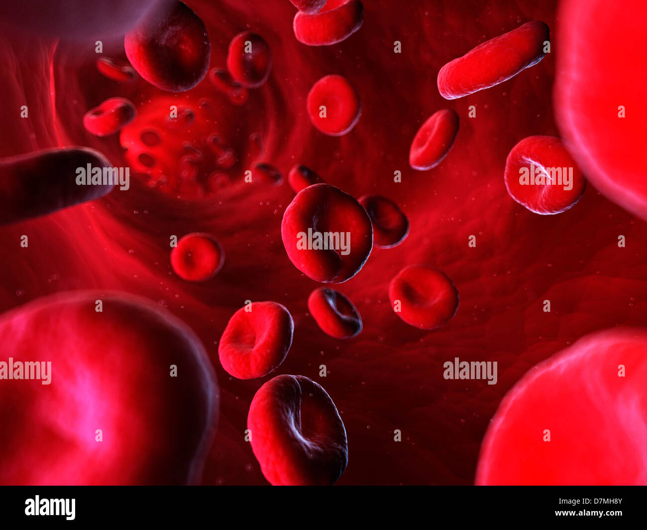 Blood stream, artwork Stock Photo - Alamy