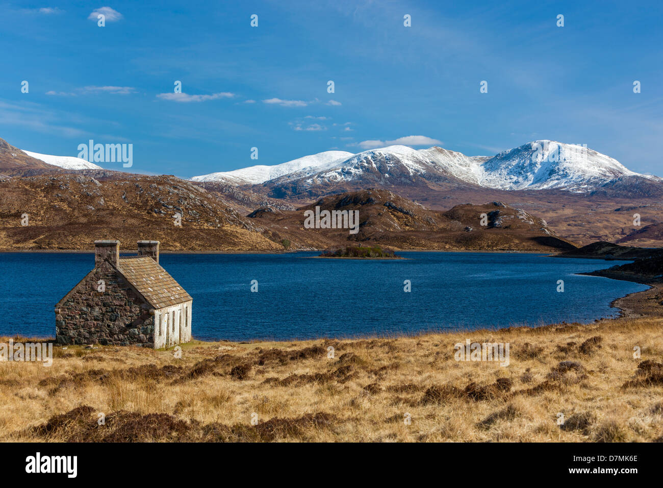 Loch Stack, Achfary, Highland, Scotland, UK, Europe Stock Photo - Alamy