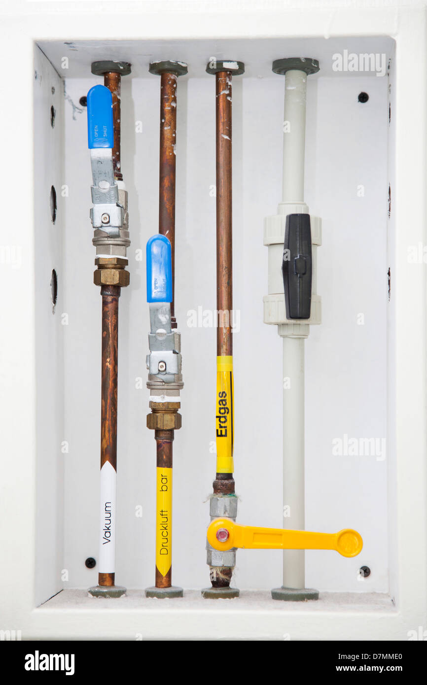 Lab pipes hi-res stock photography and images - Alamy
