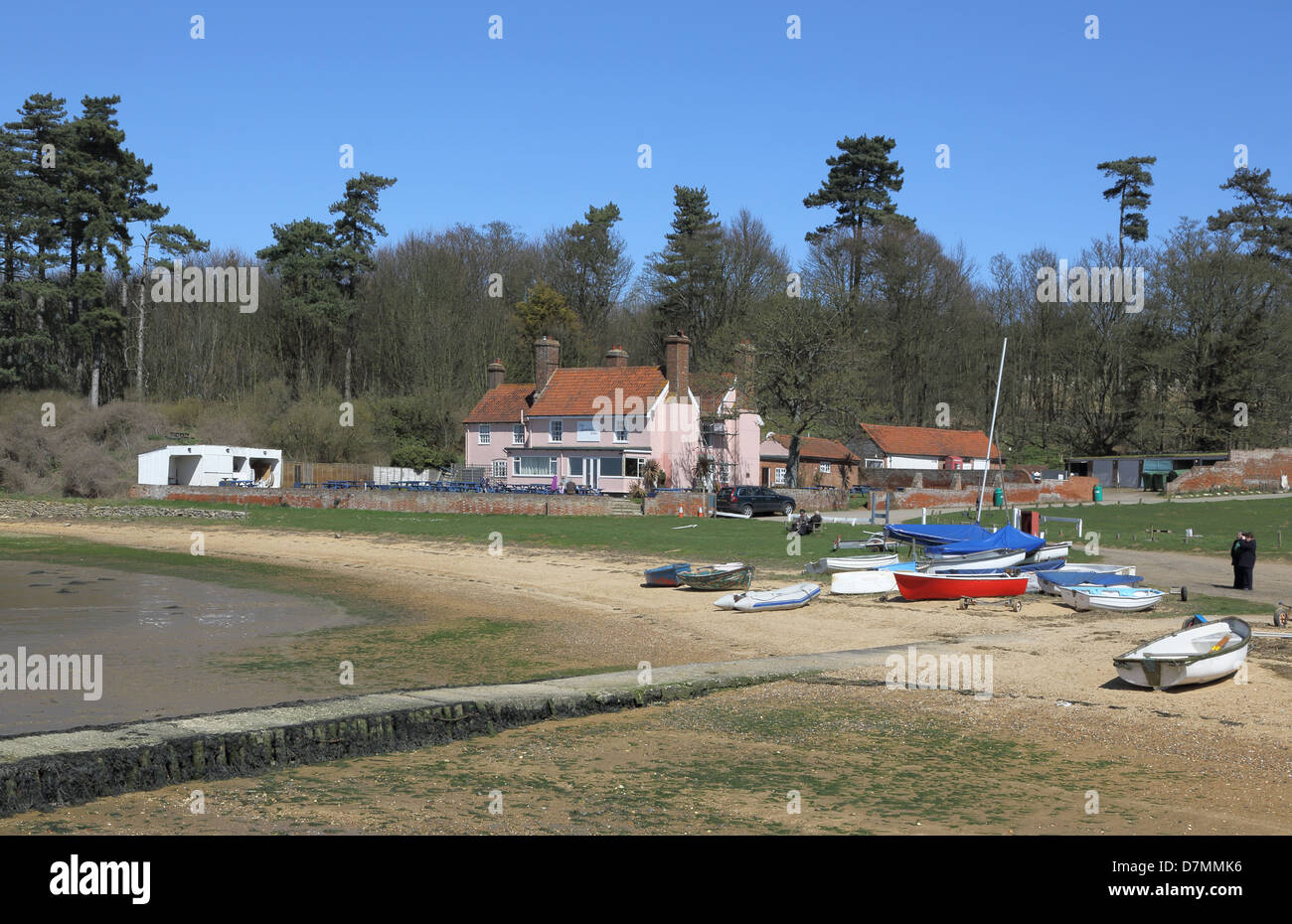 ramsholt on the river deben on the suffolk coast Stock Photo - Alamy