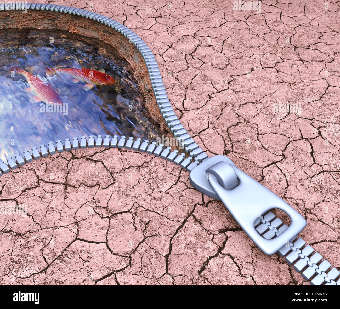 Water drought illustration hi-res stock photography and images - Alamy