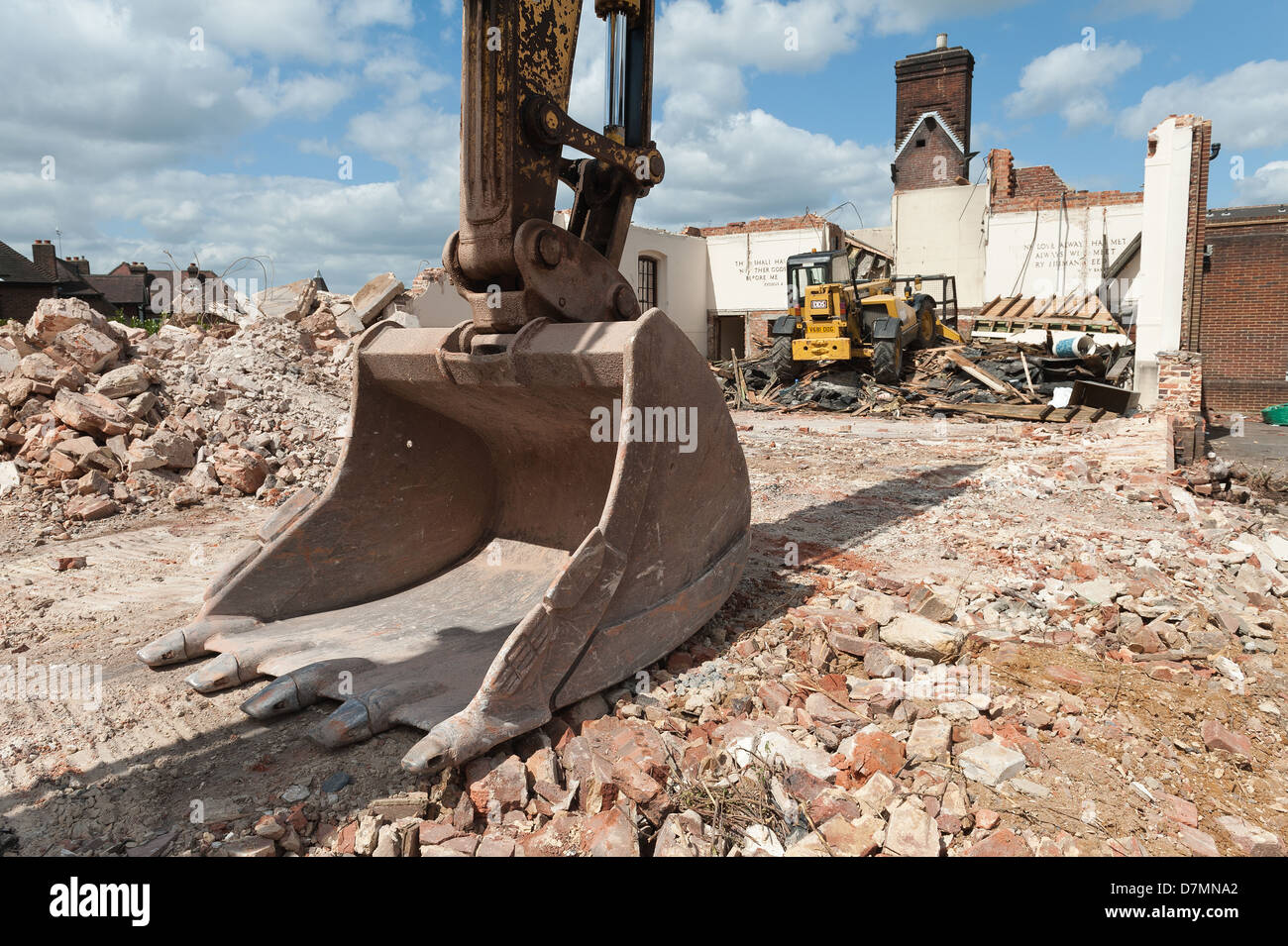 End of an era and religion as inside church is demolished to rubble by ...