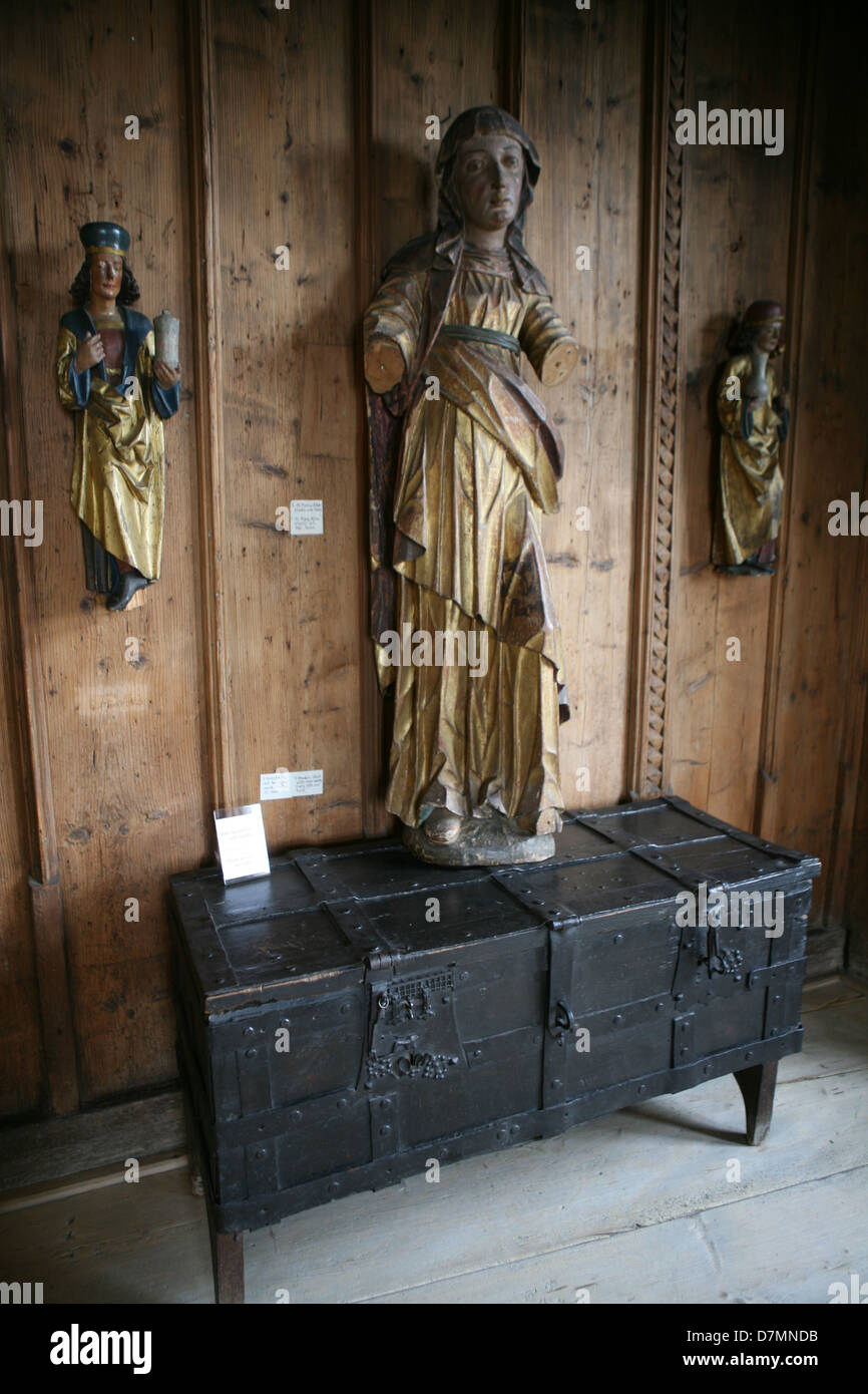 Interior of Schattenburg castle of Feldkirch Vorarlberg Austria Stock ...