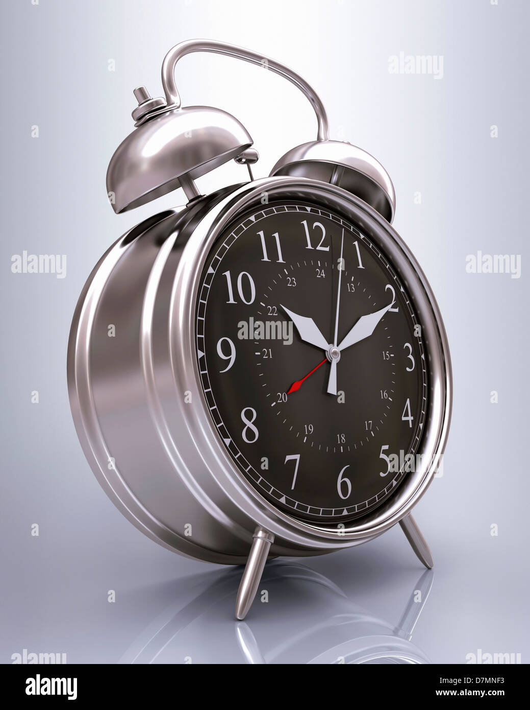 Alarm clock, artwork Stock Photo - Alamy