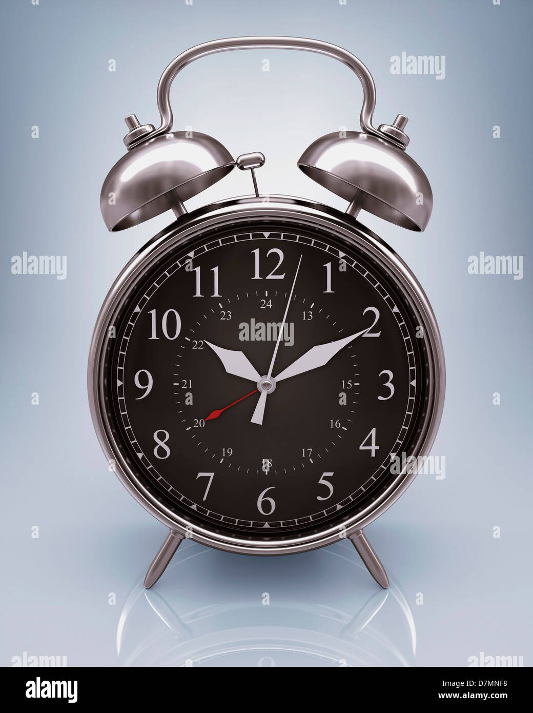 Alarm clock, artwork Stock Photo - Alamy