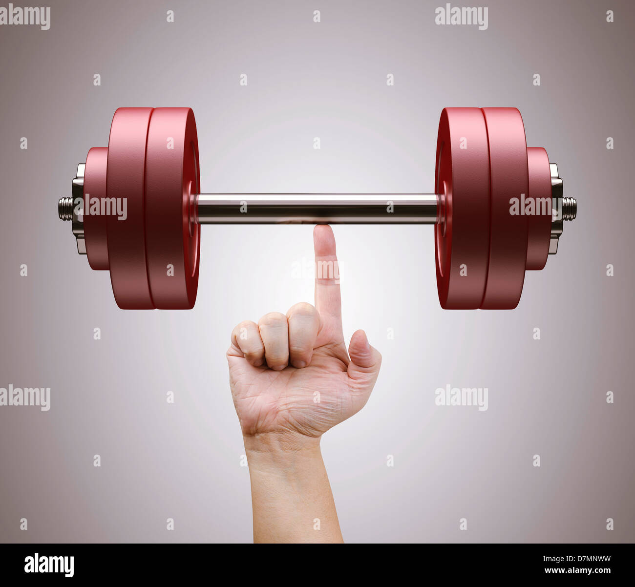Strength, conceptual artwork Stock Photo - Alamy
