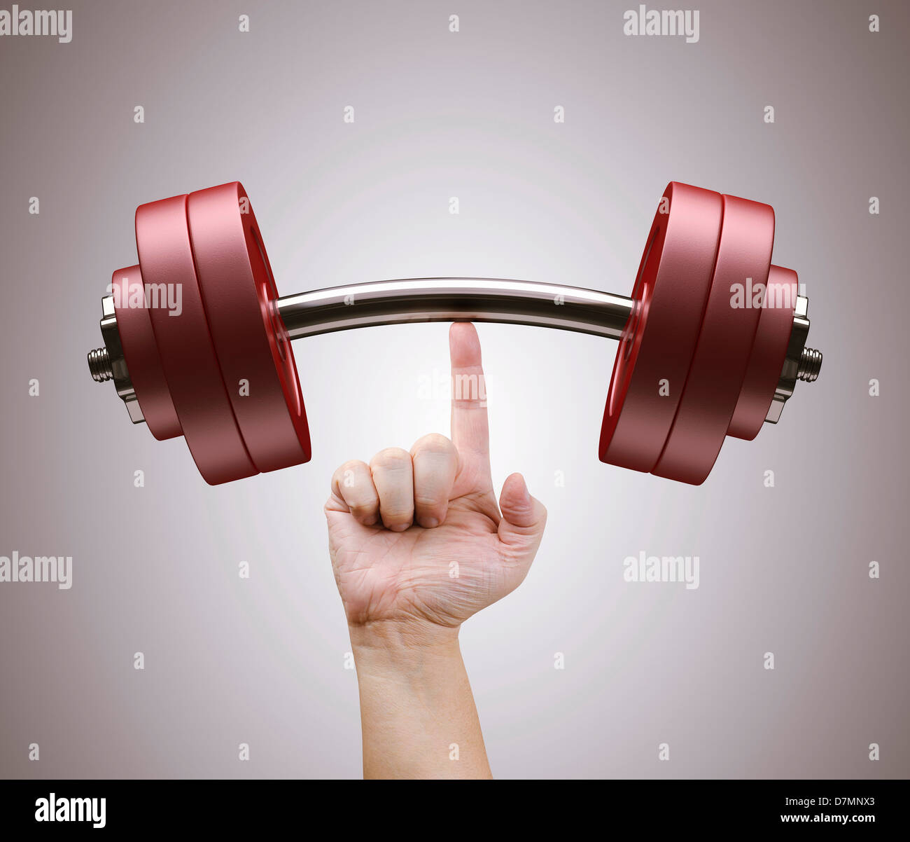 Strength, conceptual artwork Stock Photo - Alamy