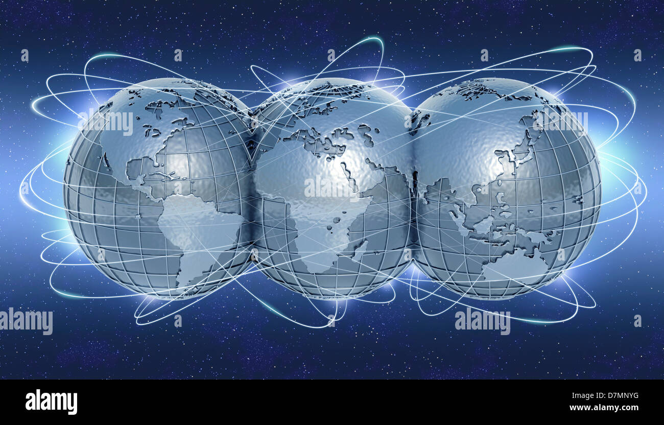 Connectivity, conceptual artwork Stock Photo - Alamy