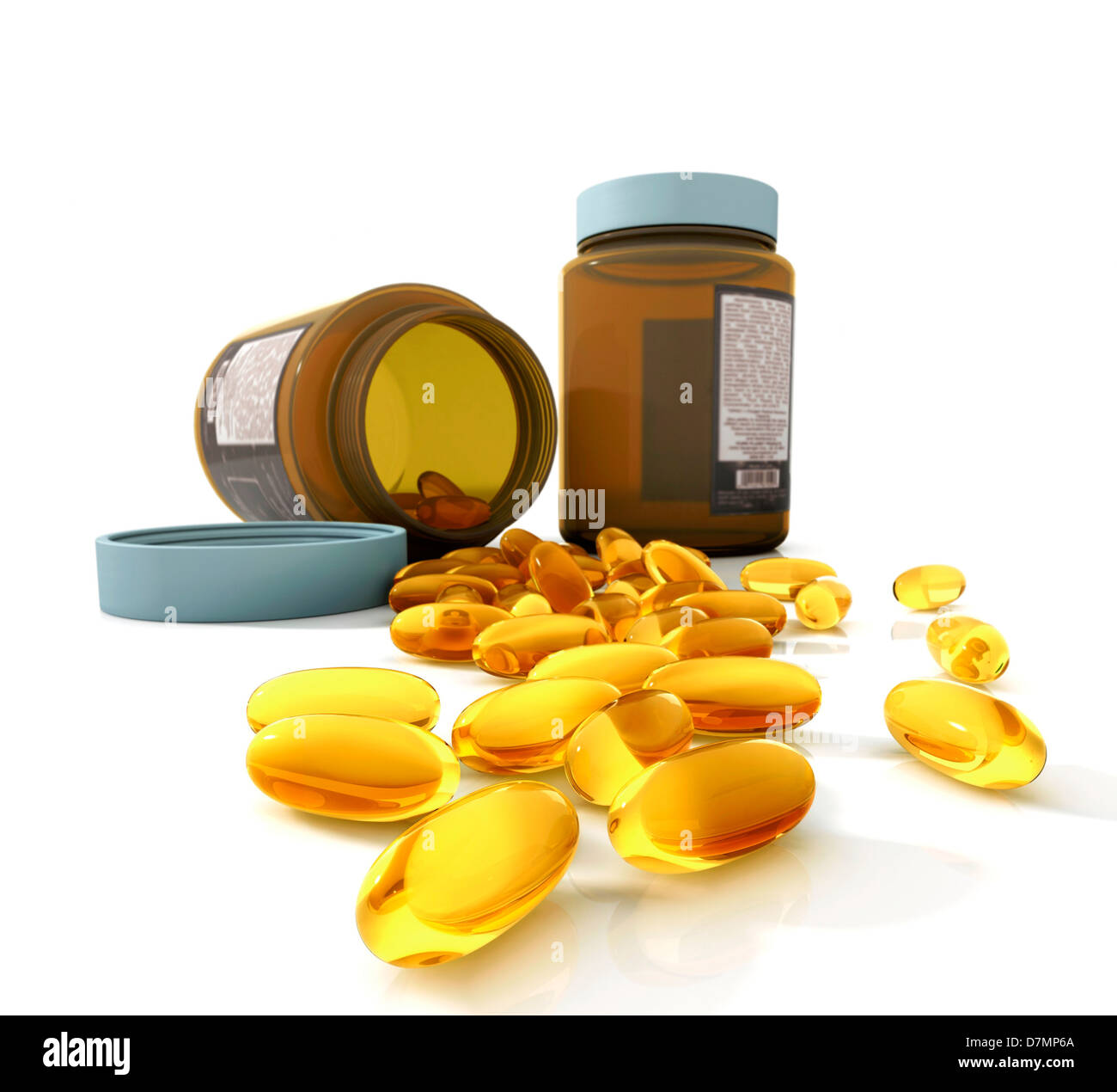 Dietary supplements, artwork Stock Photo - Alamy