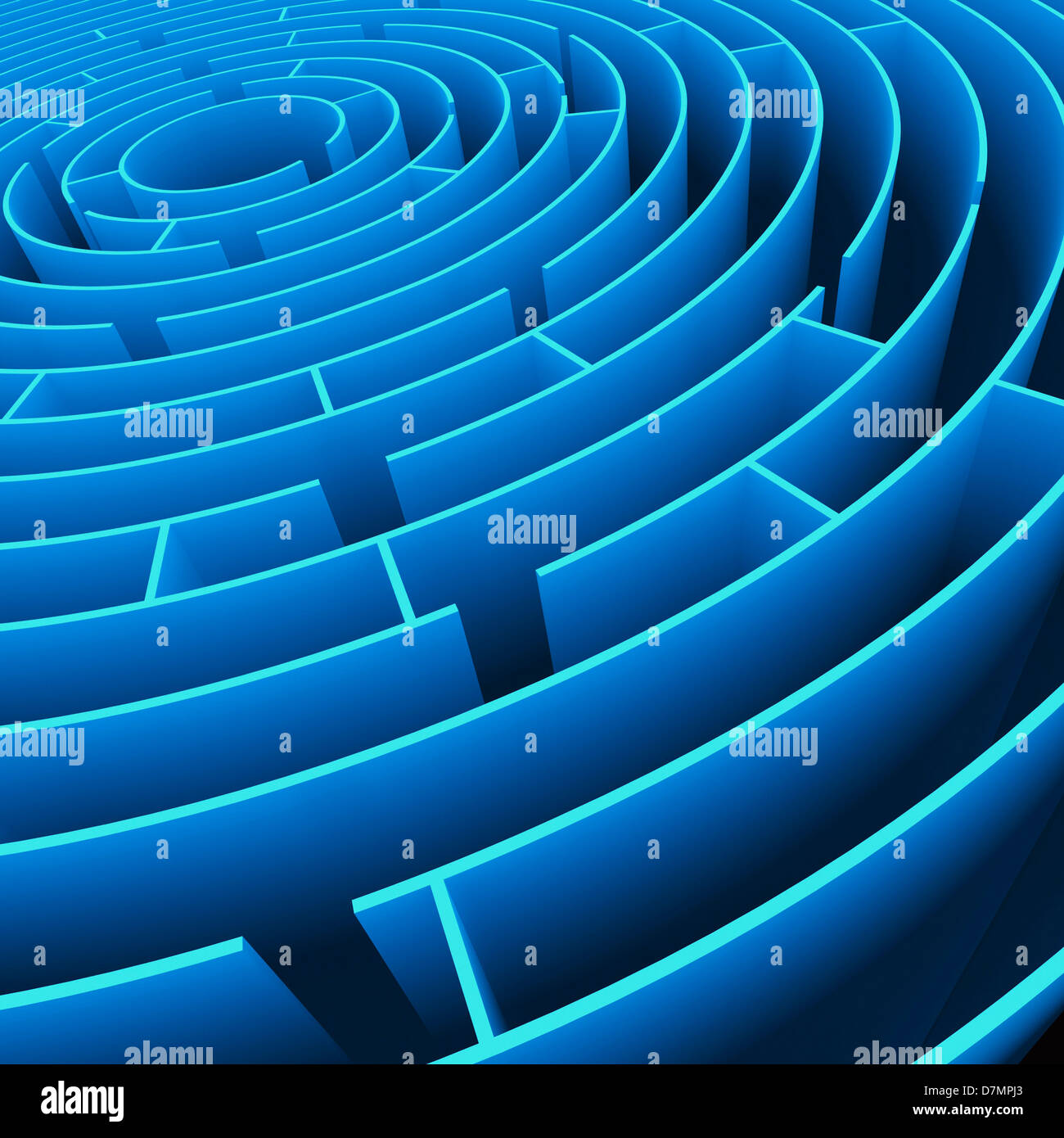 Maze artwork hi-res stock photography and images - Alamy