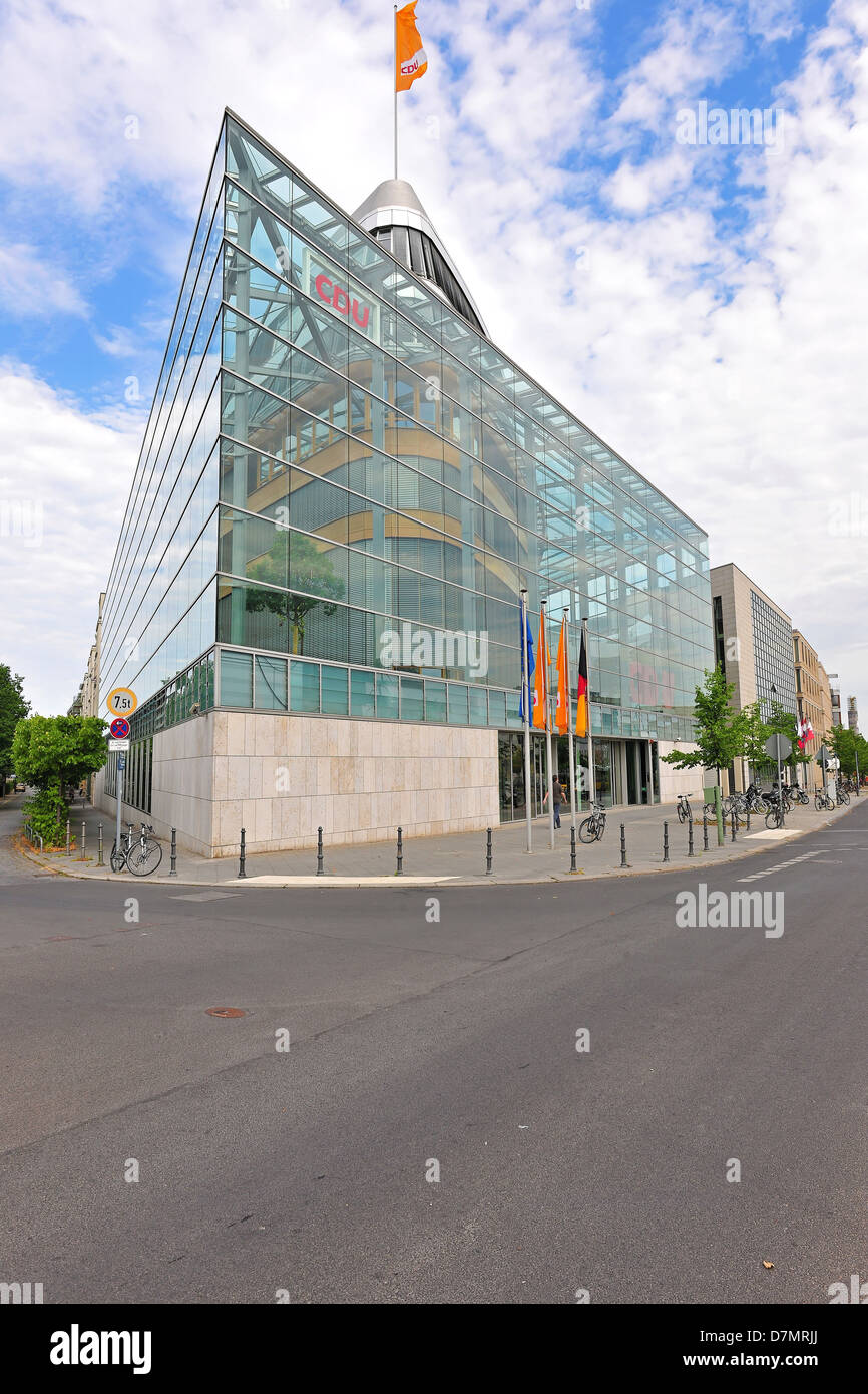 The CDU headquarters in Berlin Stock Photo - Alamy
