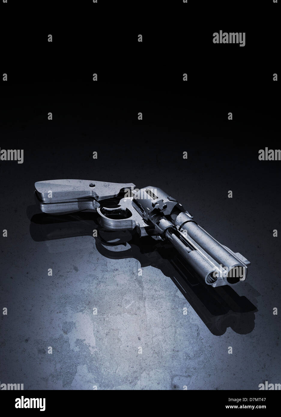 Handgun illustration hi-res stock photography and images - Alamy