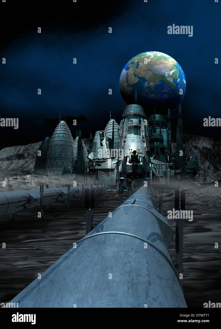 Space Colonies On The Moon