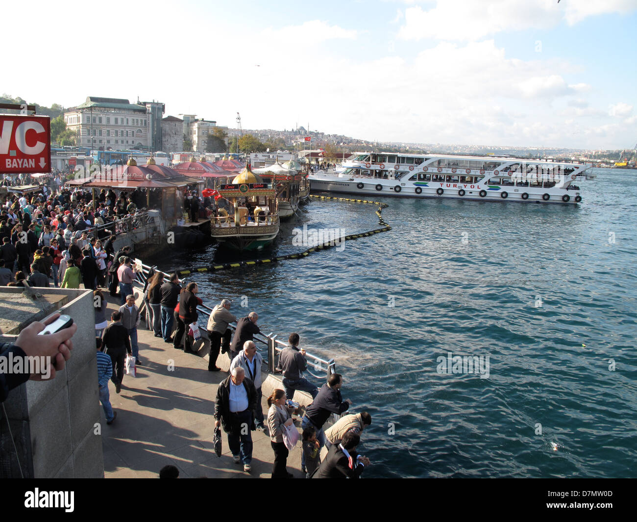 Istanbul Turkish: İstanbul is the largest city in Turkey Stock Photo ...