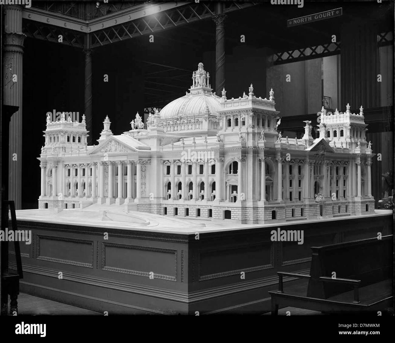 The reichstag model Black and White Stock Photos & Images - Alamy
