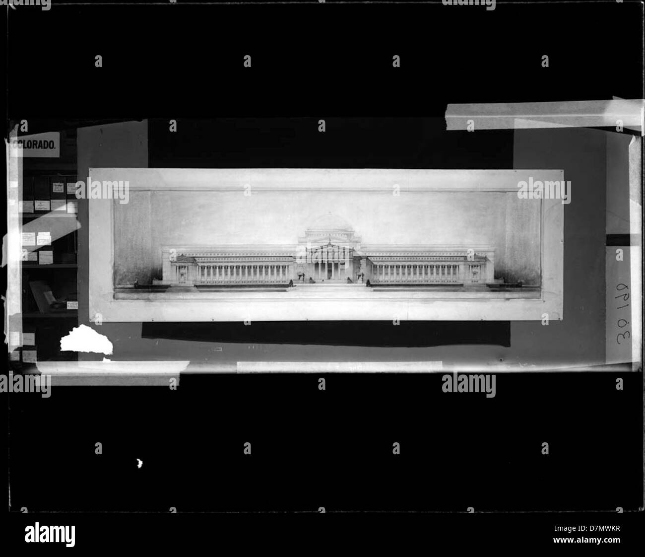 Sketch drawing exhibit museum Black and White Stock Photos & Images - Alamy