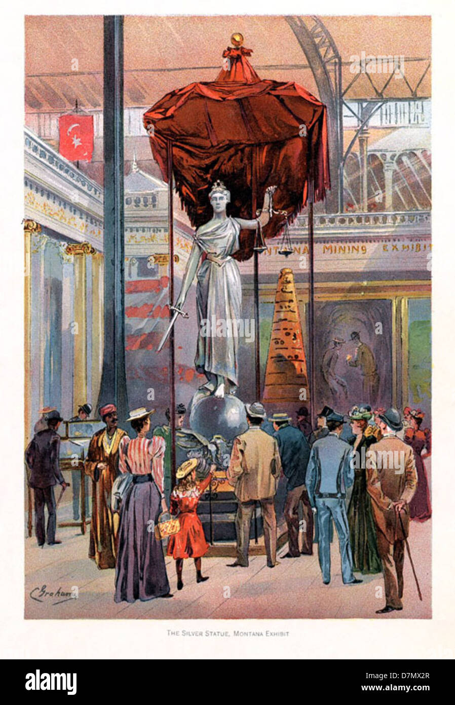 Silver statue hi-res stock photography and images - Alamy