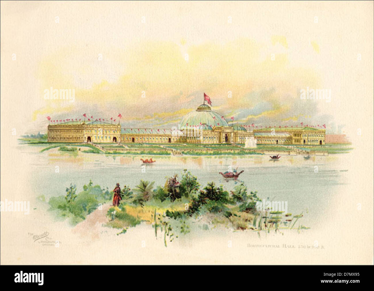 The Horticultural Building at the 1893 Chicago World's Fair, also known ...