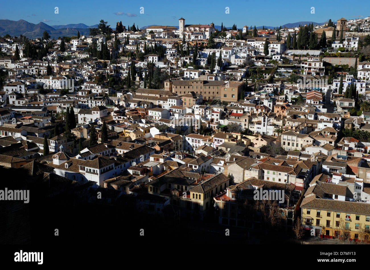 Granada alhambra view hi-res stock photography and images - Alamy