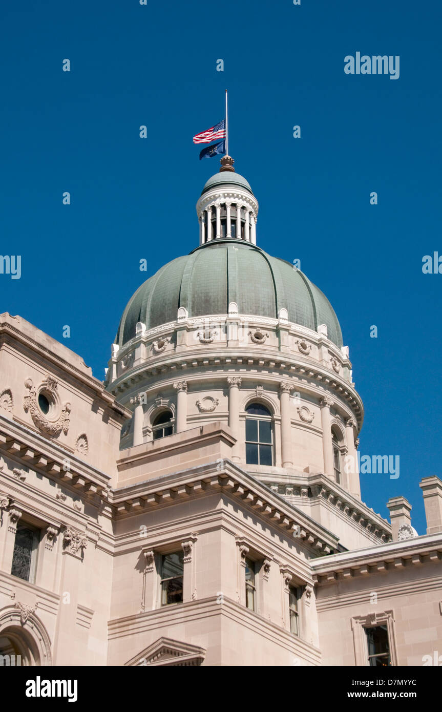 Indiana state capitol hi-res stock photography and images - Alamy