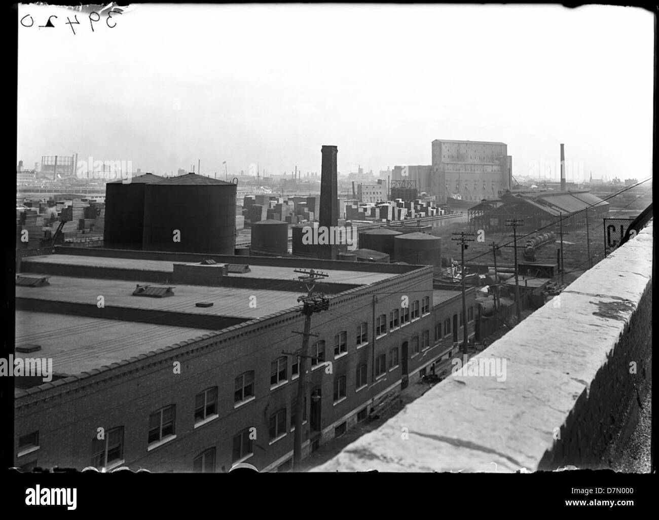 A historical image of the Edward Hines Lumber Company, based in ...