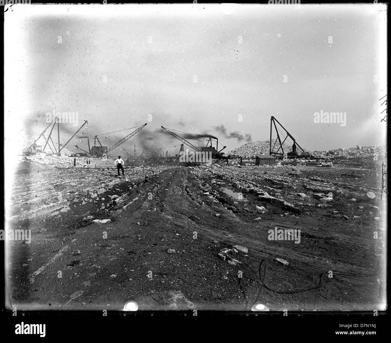 Dig project Black and White Stock Photos & Images - Alamy