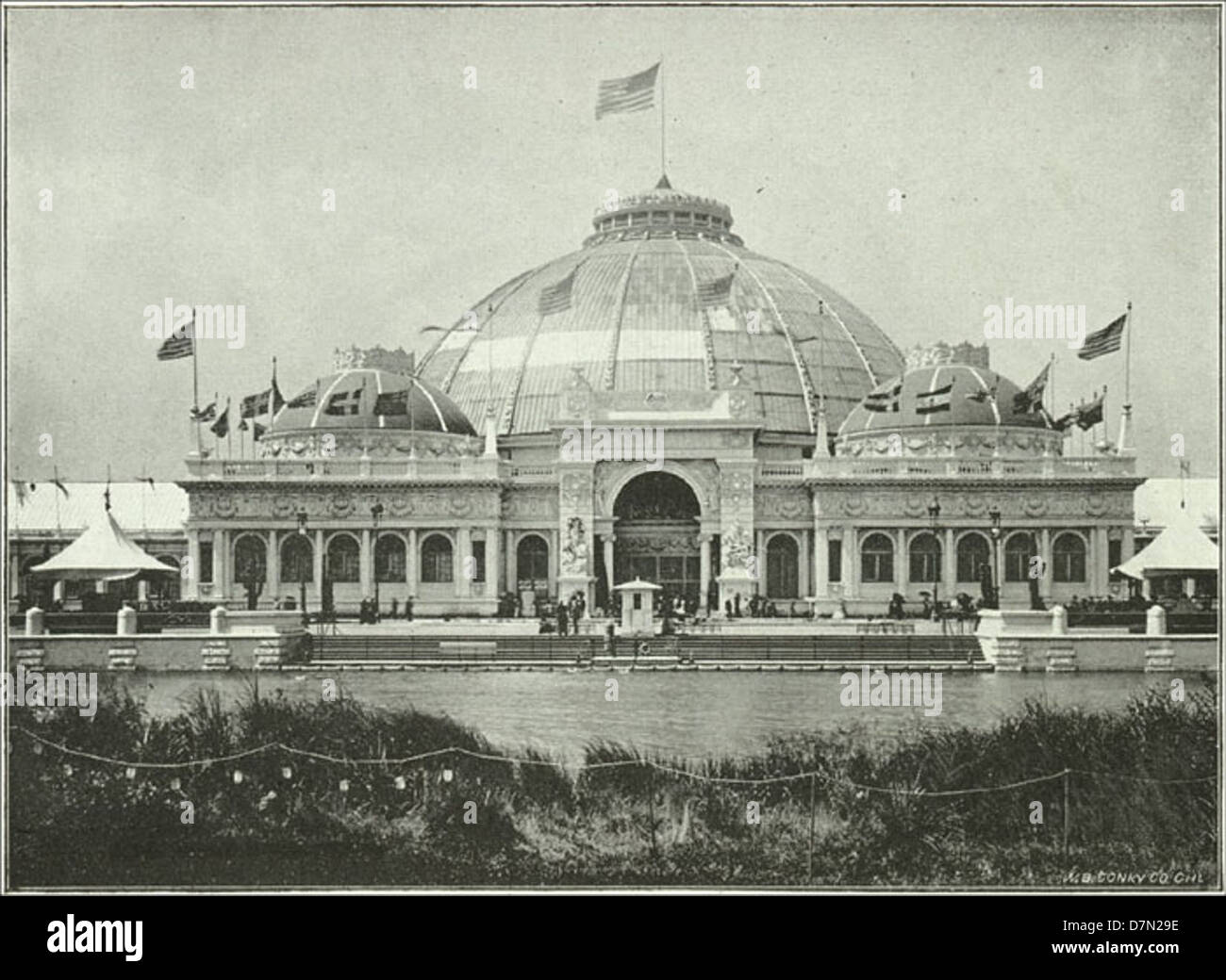 The Horticultural Building at the 1893 Chicago World's Fair, known as ...