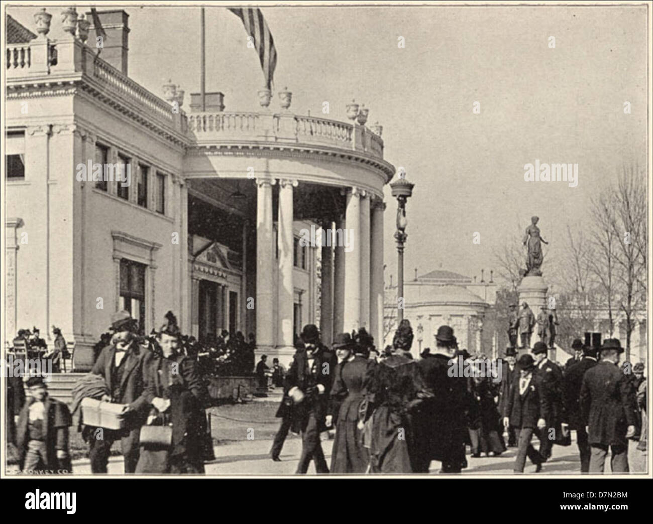 The Ohio State Building at the 1893 Chicago World's Fair, a key ...