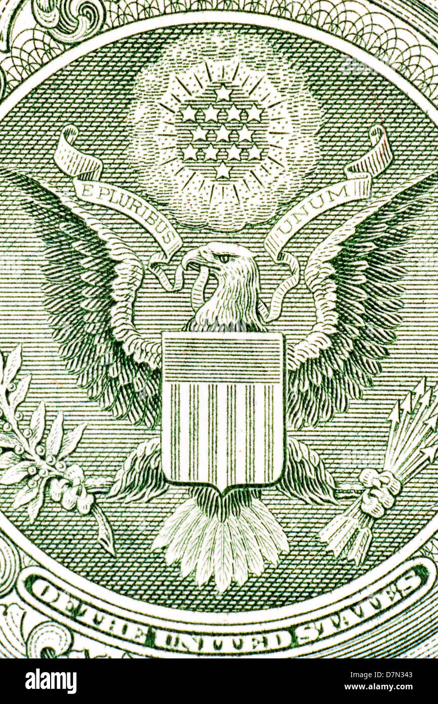 Eagle on the dollar bill hi-res stock photography and images - Alamy