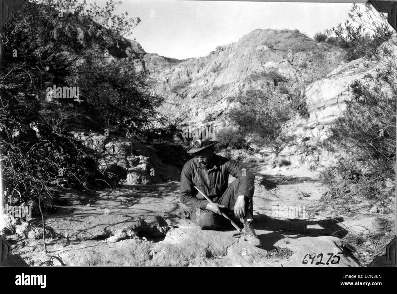 Robert C.Thorne at Armadillo Prospect Stock Photo - Alamy