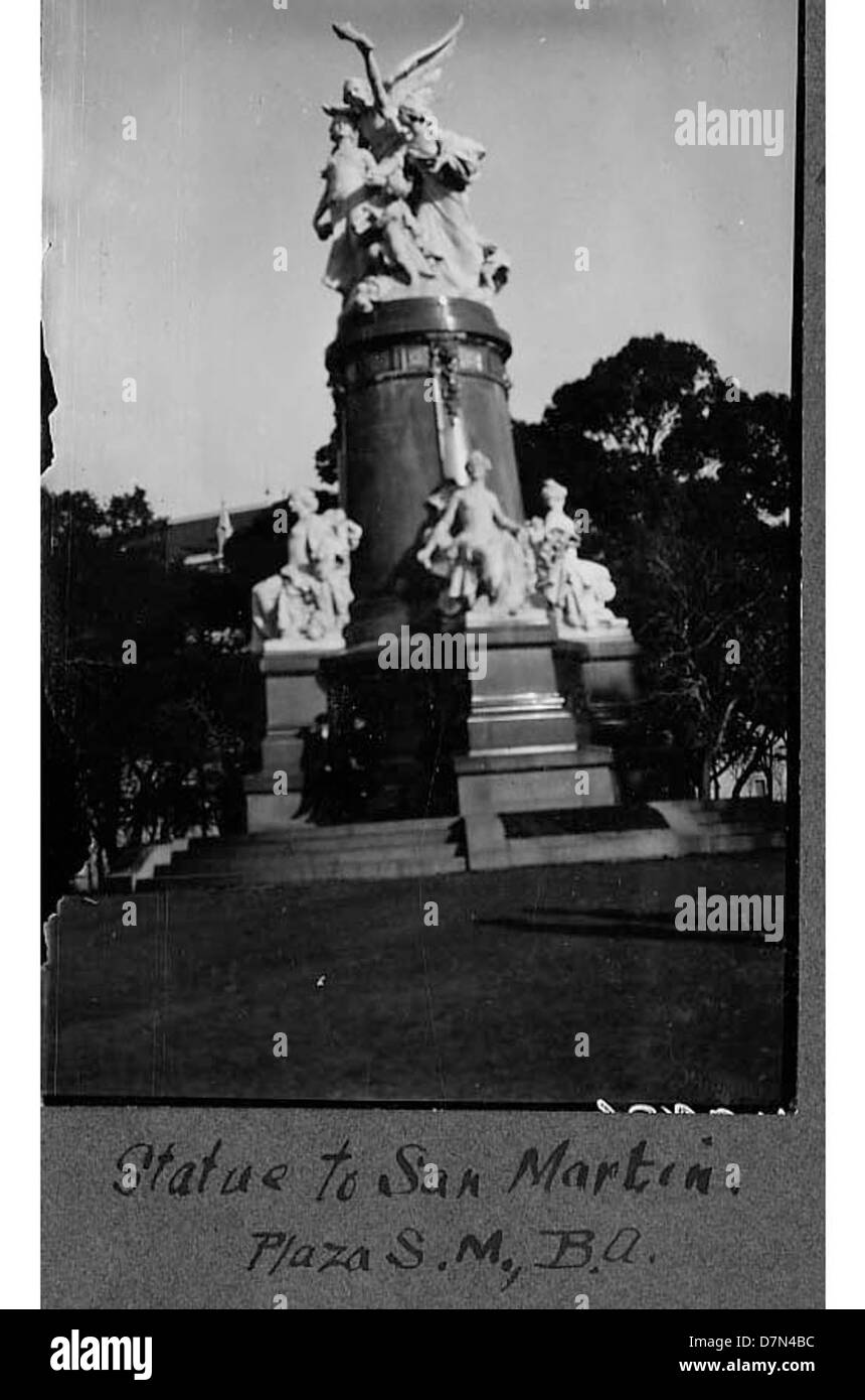 Statue of San Martin Stock Photo - Alamy