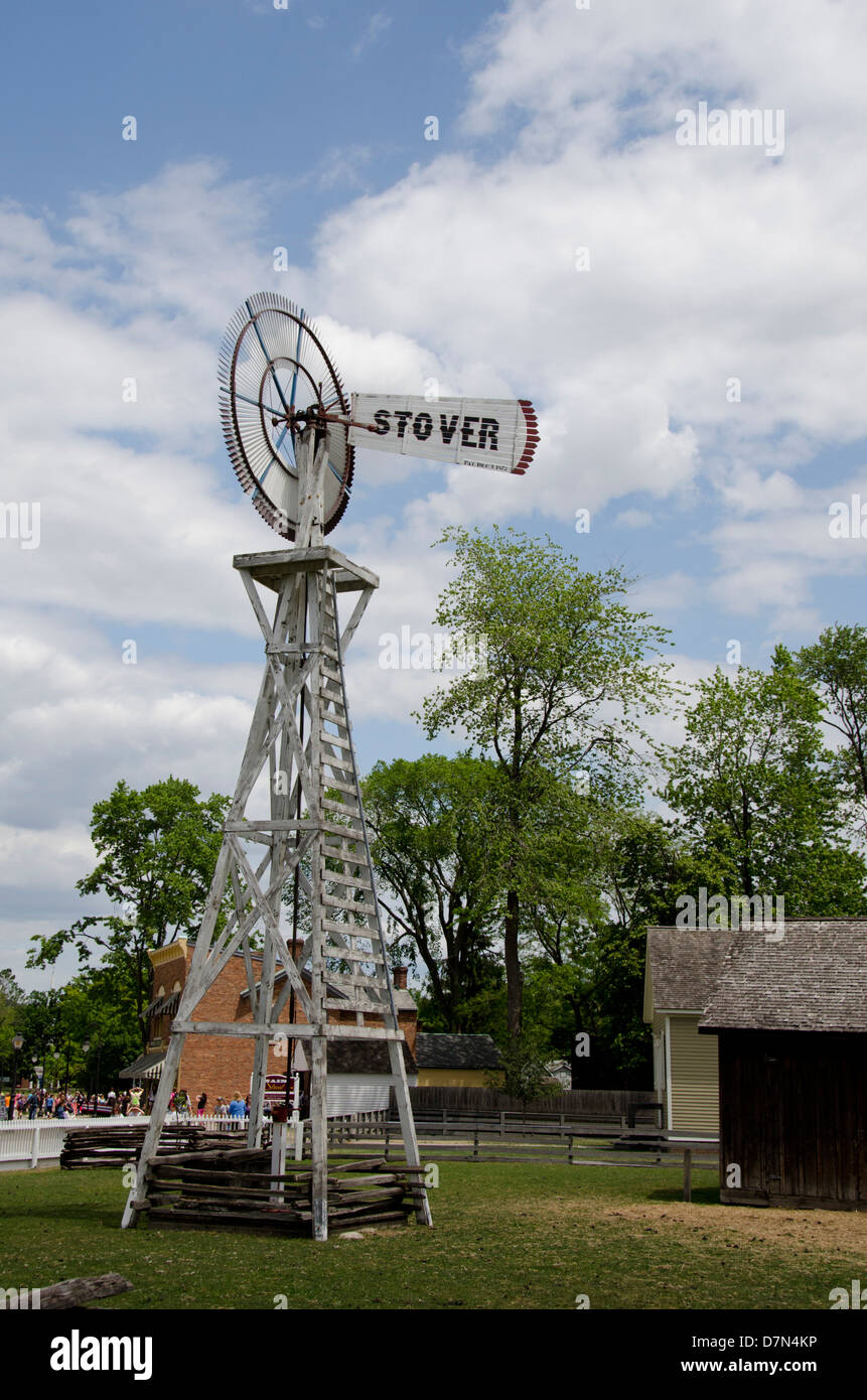 Michigan, Wyandotte. Greenfield Village. National Historical Landmark ...